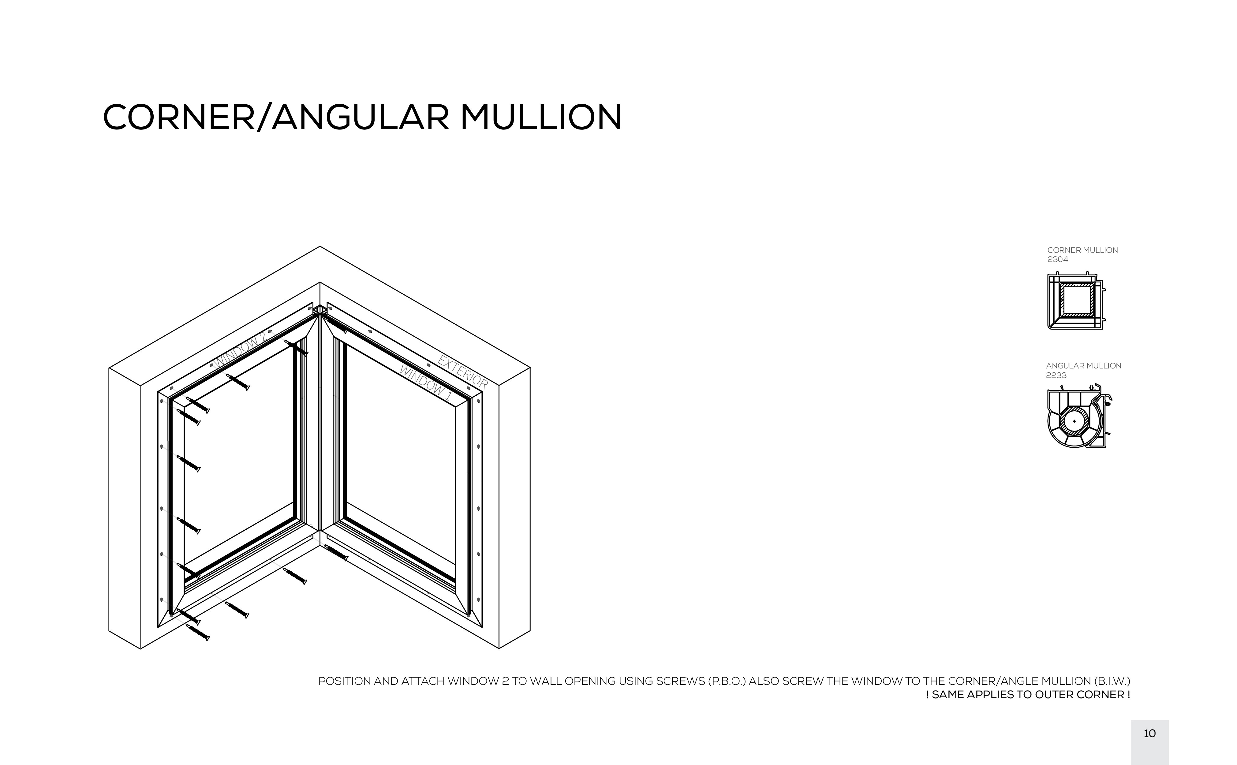 Offset Flange Profile | INTUS Windows | INTUS Windows