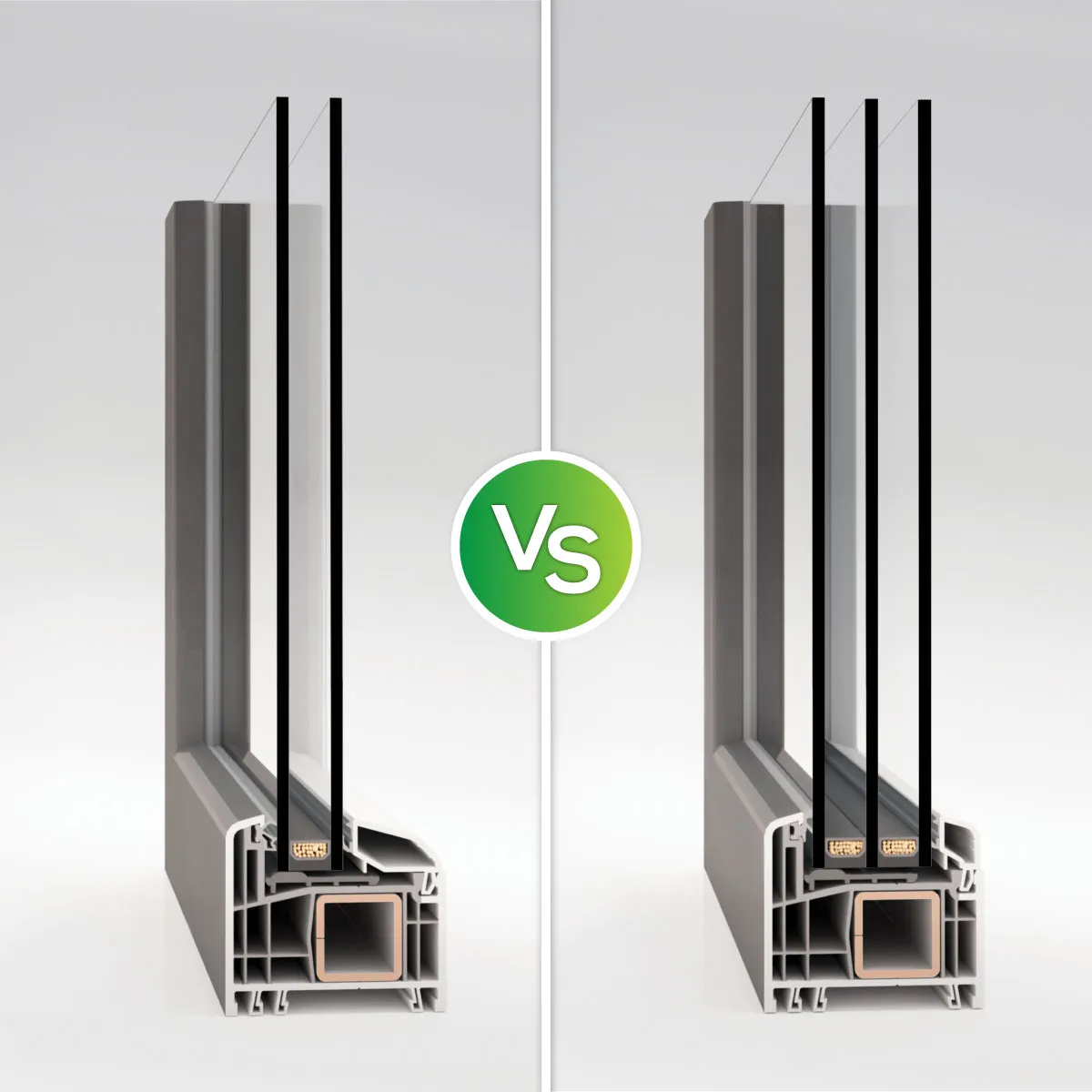 Double vs. Triple-Glazed Windows | INTUS Windows