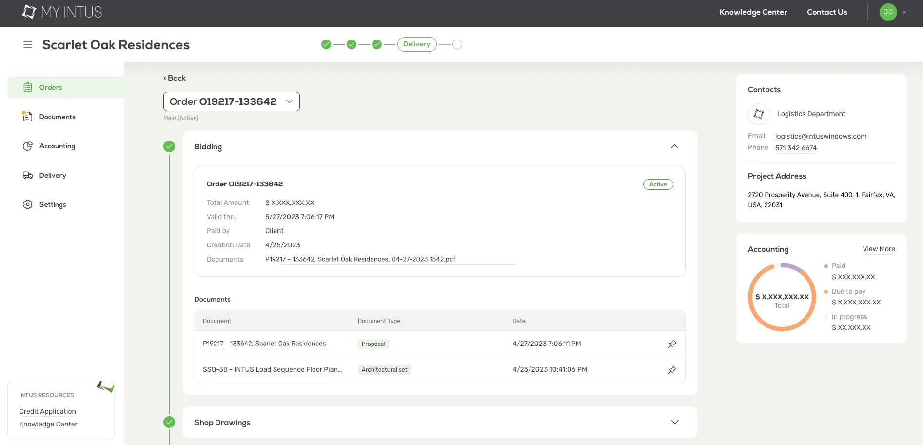 MyINTUS | Project Management Platform | INTUS Windows | INTUS Windows